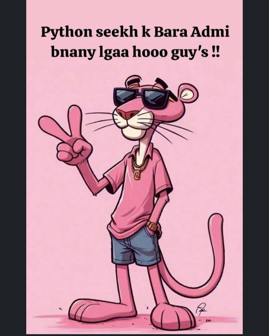 Ali Javed on LinkedIn: Python seekh k Bara admi bnany lga hoo mai ... Ali Javed on LinkedIn: Python seekh k Bara admi bnany lga hoo mai ...