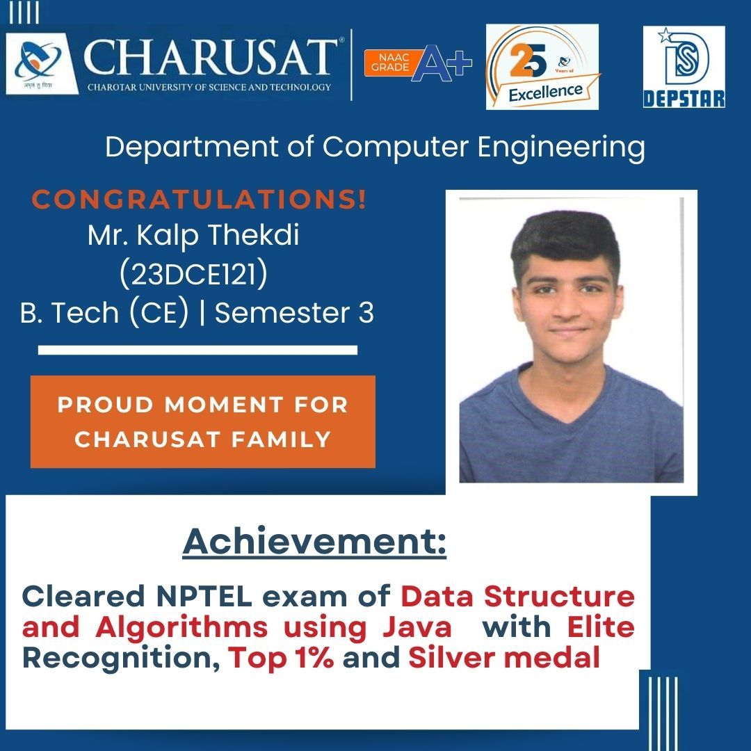 Devang Patel Institute of Advance Technology and Research - CHARUSAT on ... Devang Patel Institute of Advance Technology and Research - CHARUSAT on ...
