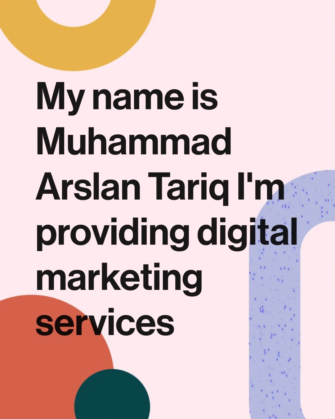 Muhammad Arslan Tariq on LinkedIn: I'm providing digital marketing services Muhammad Arslan Tariq on LinkedIn: I'm providing digital marketing services