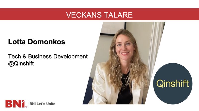 BNI Let's Unite på LinkedIn: #bni #bnisverige #bniletsunite #qinshift # ... BNI Let's Unite på LinkedIn: #bni #bnisverige #bniletsunite #qinshift # ...