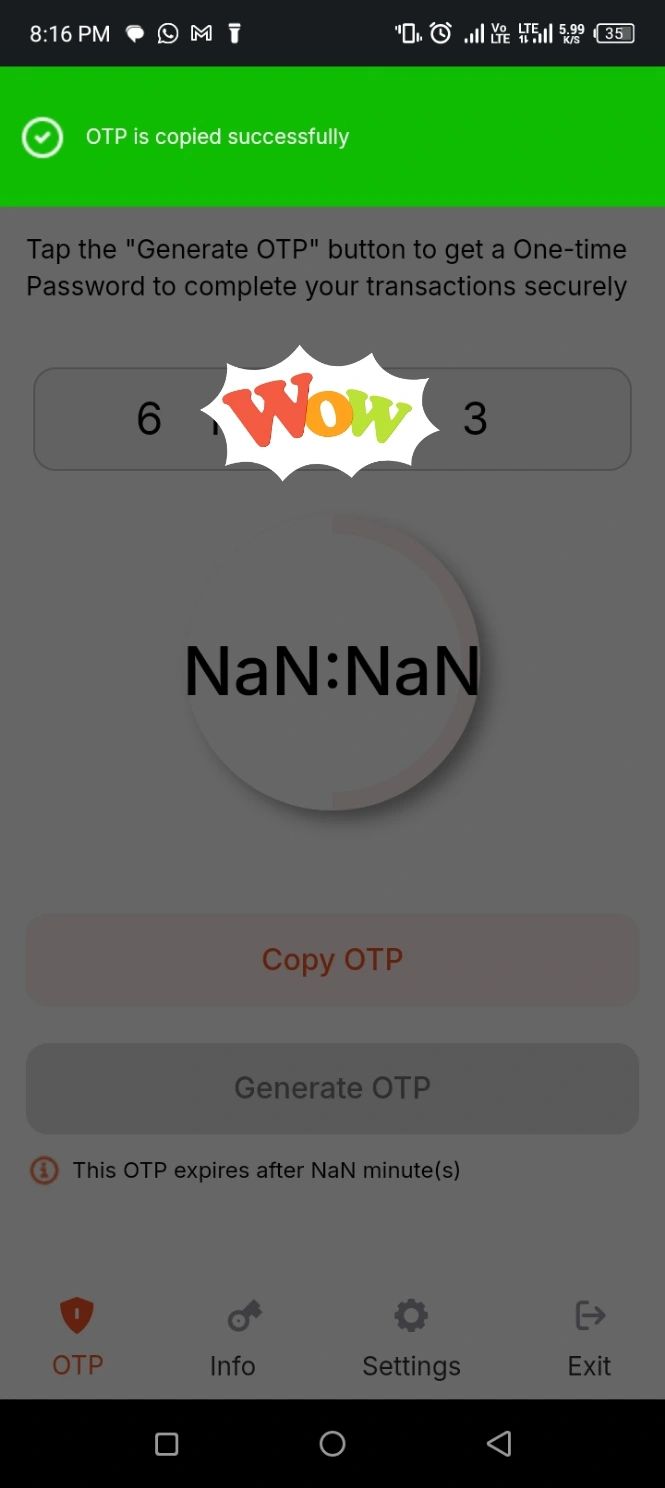 GTB bank Token app bug: NaN error | Simon Osime posted on the topic ... GTB bank Token app bug: NaN error | Simon Osime posted on the topic ...