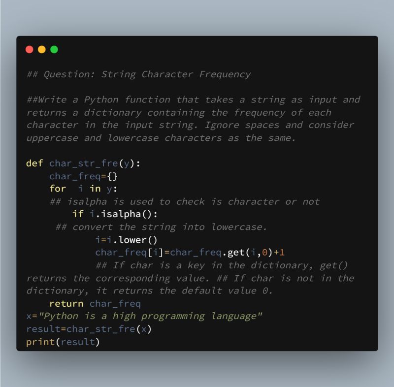 Suraj Gusain on LinkedIn: #python #coding #question #for #dataanalyst # ... Suraj Gusain on LinkedIn: #python #coding #question #for #dataanalyst # ...