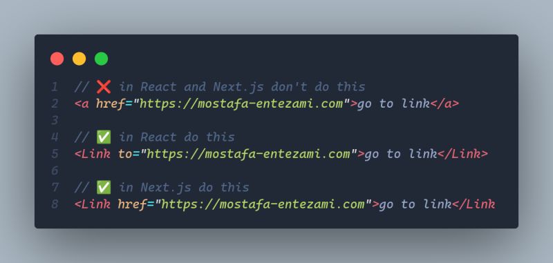 Mostafa Entezami on LinkedIn: #react #nextjs #javascript #react ... Mostafa Entezami on LinkedIn: #react #nextjs #javascript #react ...
