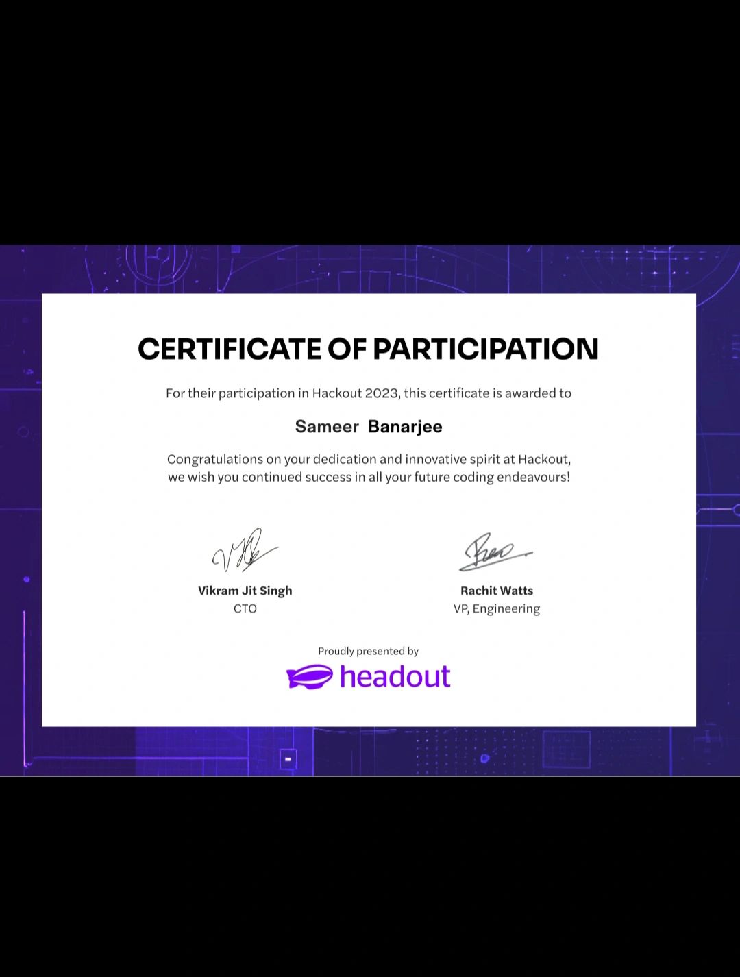 Sameer Banarjee on LinkedIn: #hackathon #headout #hackout #dtu #college Sameer Banarjee on LinkedIn: #hackathon #headout #hackout #dtu #college