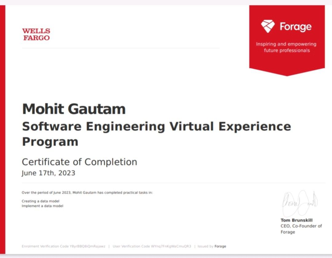 Mohit Gautam on LinkedIn: #well_fargo Mohit Gautam on LinkedIn: #well_fargo