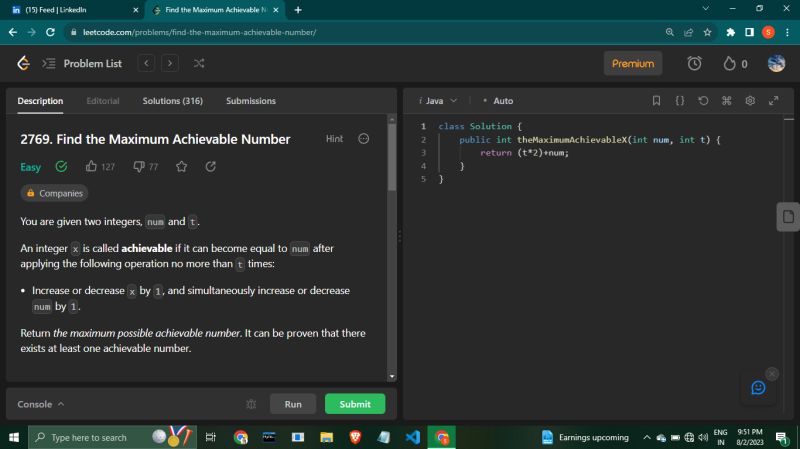 Sumit Kumar on LinkedIn: #100daysofcodechallenge #github #leetcode Sumit Kumar on LinkedIn: #100daysofcodechallenge #github #leetcode