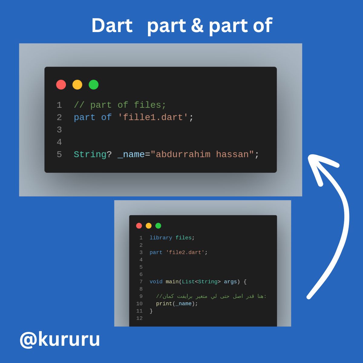 Abdalrahim hassan kururu على LinkedIn: #دارت #dart #flutter Abdalrahim hassan kururu على LinkedIn: #دارت #dart #flutter