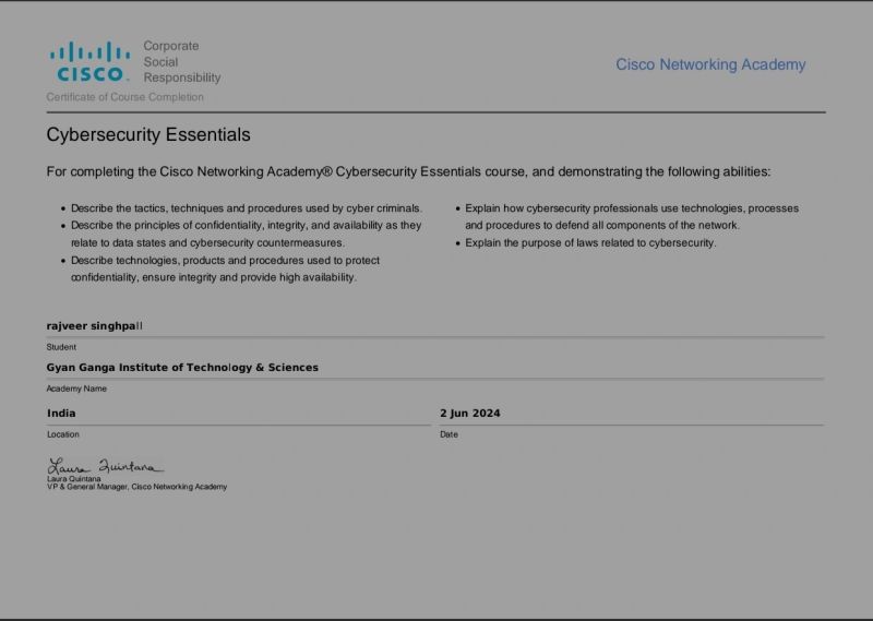 Rajveer Singh Pall on LinkedIn: #cybersecurity #informationsecurity # ... Rajveer Singh Pall on LinkedIn: #cybersecurity #informationsecurity # ...