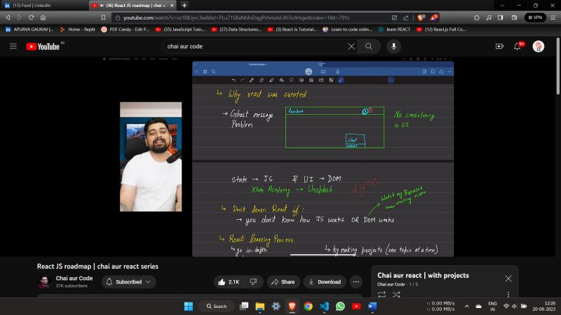 Apurva Gaurav on LinkedIn: #reactjs #webdevelopment #learning Apurva Gaurav on LinkedIn: #reactjs #webdevelopment #learning