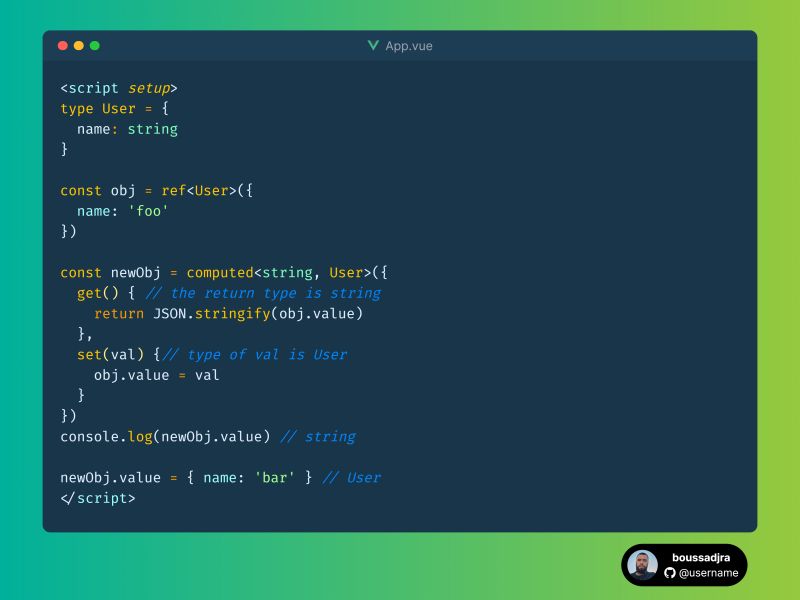 Brahim Bousssadjra 🇵🇸 on LinkedIn: #vuejs #vuejs3 #javascript #typescript Brahim Bousssadjra 🇵🇸 on LinkedIn: #vuejs #vuejs3 #javascript #typescript