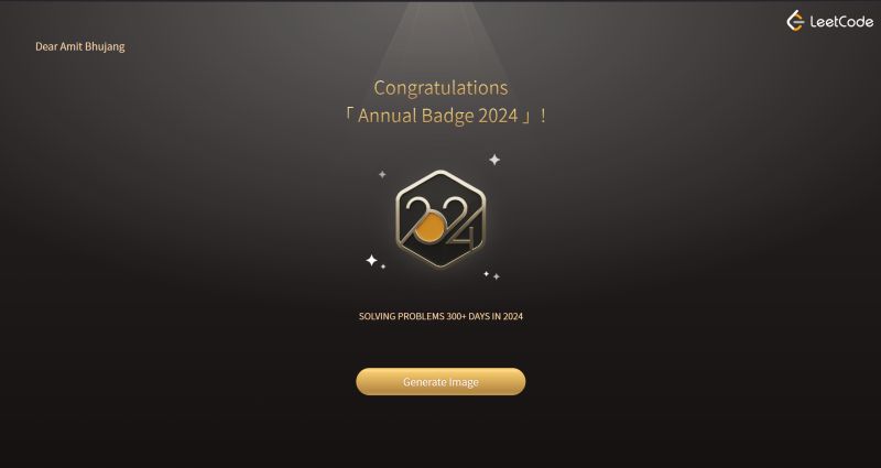 Amit Bhujang on LinkedIn: #leetcode #achievement #continuouslearning # ... Amit Bhujang on LinkedIn: #leetcode #achievement #continuouslearning # ...