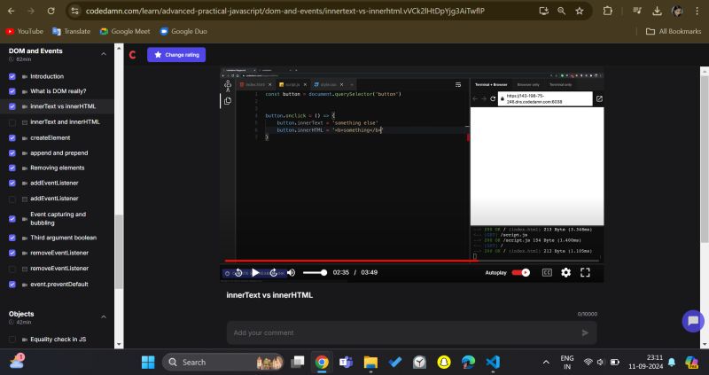 Sweta Rani on LinkedIn: #javascript #dom #webdevelopment #codingjourney ... Sweta Rani on LinkedIn: #javascript #dom #webdevelopment #codingjourney ...