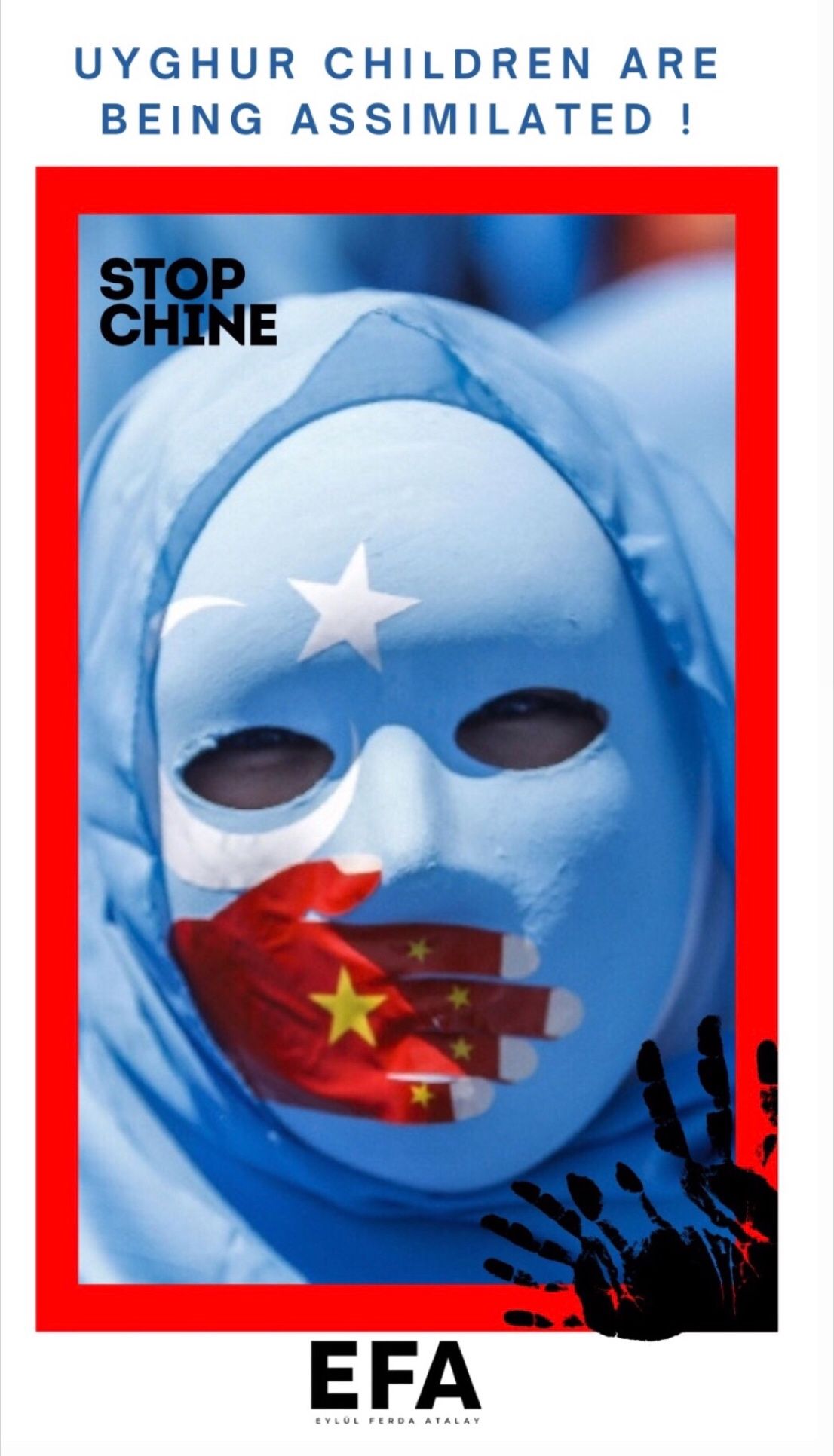 #uyghurgenocide #stopchıne | Eylül Ferda Atalay #uyghurgenocide #stopchıne | Eylül Ferda Atalay