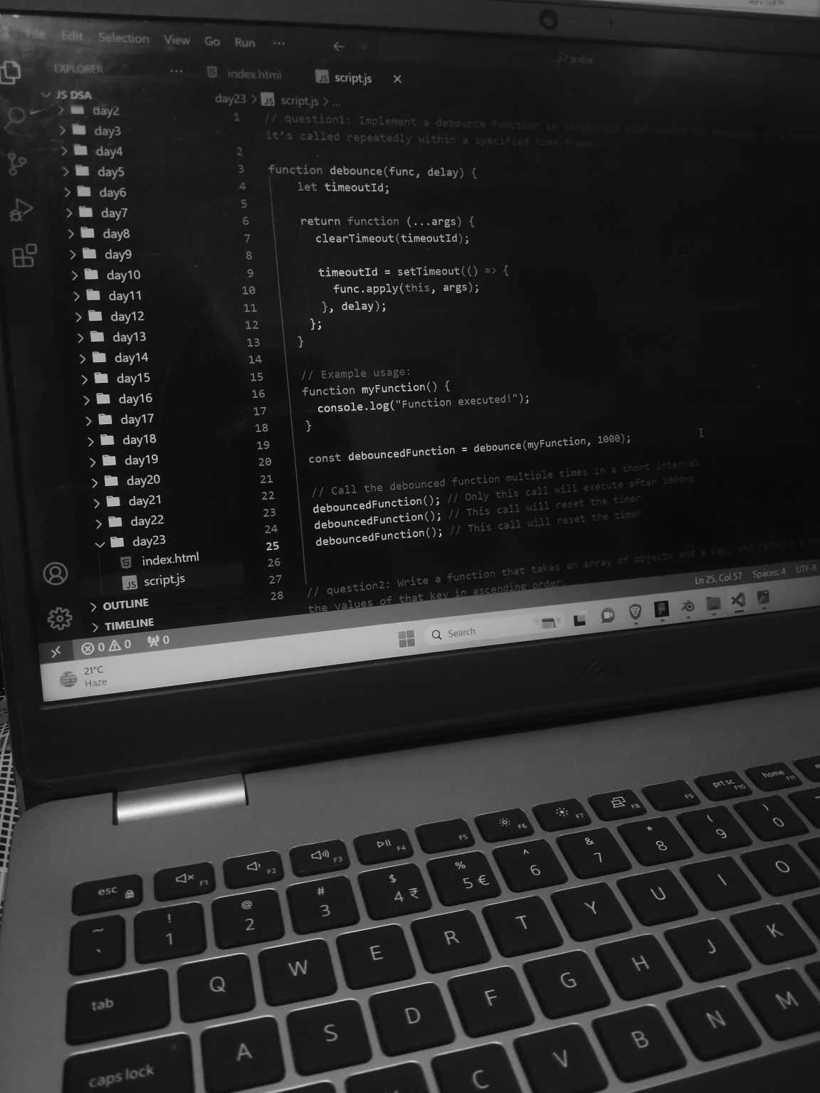 Vansham Patel on LinkedIn: #30daychallenge #javascript #codingjourney Vansham Patel on LinkedIn: #30daychallenge #javascript #codingjourney