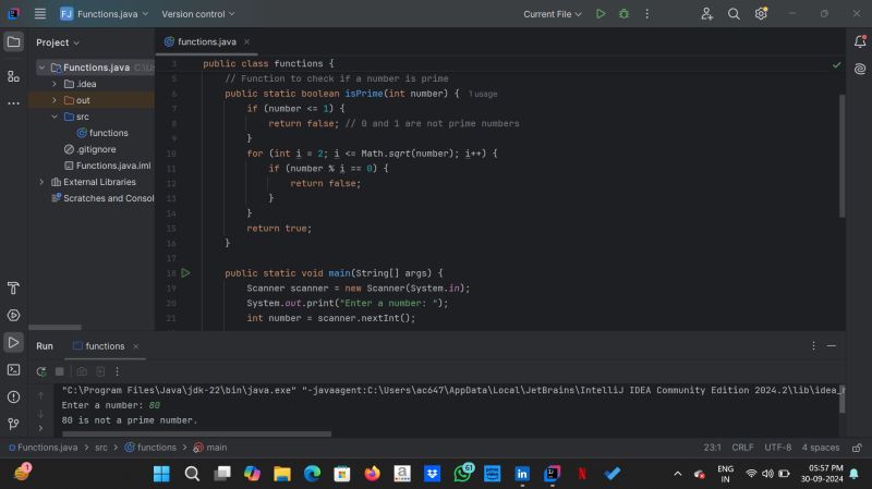 Avinash Chauhan on LinkedIn: #java #programming #learningjourney #codedaily Avinash Chauhan on LinkedIn: #java #programming #learningjourney #codedaily