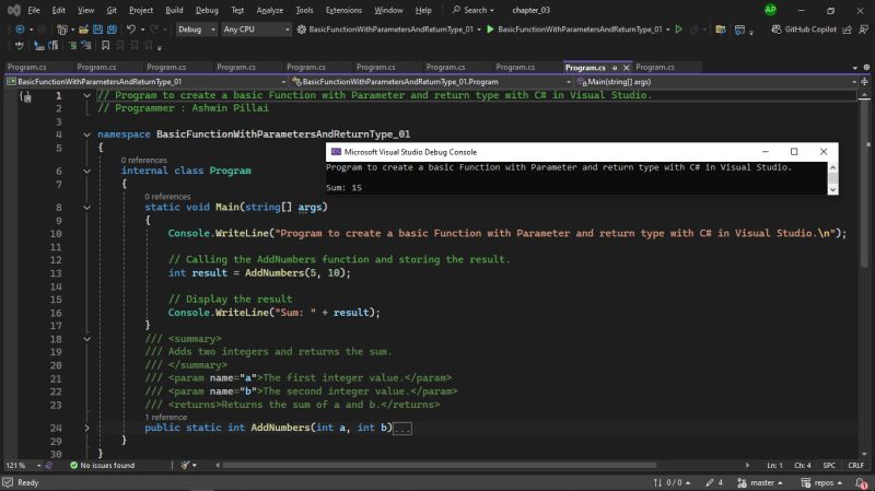 Ashwin Ajikumar Pillai on LinkedIn: #dotnet #csharp #programming # ... Ashwin Ajikumar Pillai on LinkedIn: #dotnet #csharp #programming # ...