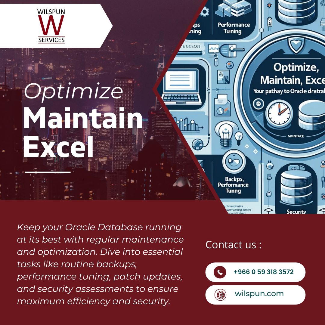 Wilspun Technical Services on LinkedIn: #oracledb #databaseoptimization ... Wilspun Technical Services on LinkedIn: #oracledb #databaseoptimization ...