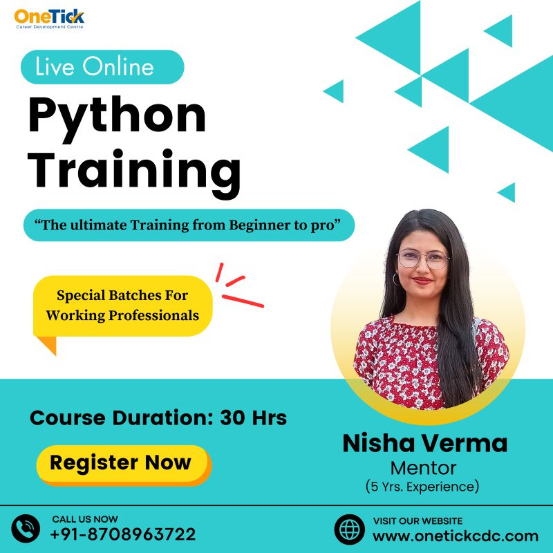 OneTick CDC on LinkedIn: #pythontraining #onetickcdc #onetickcdccourses ... OneTick CDC on LinkedIn: #pythontraining #onetickcdc #onetickcdccourses ...