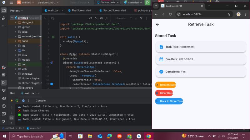 #flutter #dart #sharedpreferences #mobiledevelopment #learningjourney ... #flutter #dart #sharedpreferences #mobiledevelopment #learningjourney ...