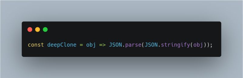 Utibe Bassey on LinkedIn: Deep Cloning Objects in JavaScript Need to ... Utibe Bassey on LinkedIn: Deep Cloning Objects in JavaScript Need to ...