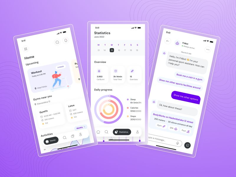 Maria Fatima on LinkedIn: The GYM Chatbot App Concept is a modern ... Maria Fatima on LinkedIn: The GYM Chatbot App Concept is a modern ...