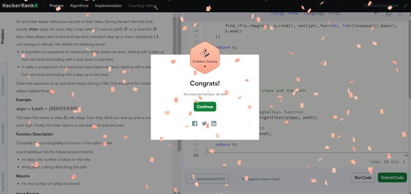 Himanshu Parashar on LinkedIn: #hackerrank #codingjourney #day10 # ... Himanshu Parashar on LinkedIn: #hackerrank #codingjourney #day10 # ...