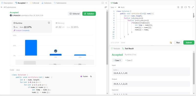 Prakash Selvaraj on LinkedIn: #100daysofcode #leetcode #java # ... Prakash Selvaraj on LinkedIn: #100daysofcode #leetcode #java # ...