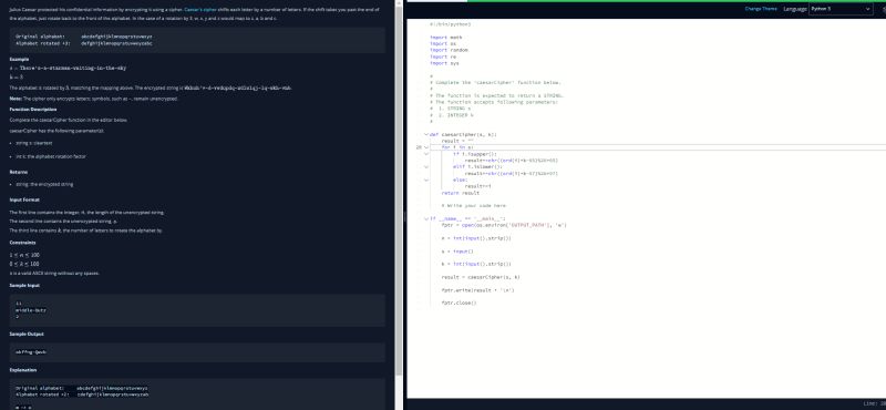 Tanisha Singh on LinkedIn: #hackerrank #python #pythonlanguage # ... Tanisha Singh on LinkedIn: #hackerrank #python #pythonlanguage # ...