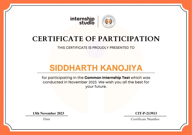 Siddharth Kanojiya on LinkedIn: #internship #learningjourney # ... Siddharth Kanojiya on LinkedIn: #internship #learningjourney # ...