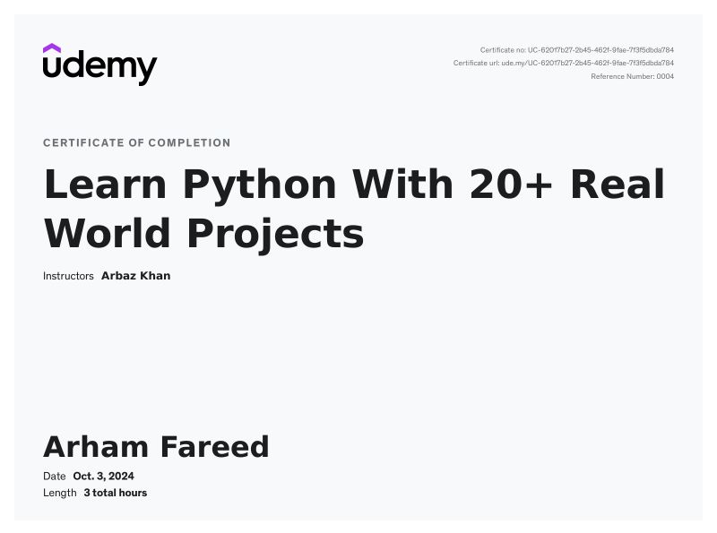 Arham Fareed Python Development on LinkedIn: #python #webdevelopment # ... Arham Fareed Python Development on LinkedIn: #python #webdevelopment # ...