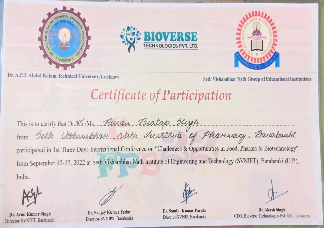 Aman Pratap Singh on LinkedIn: #certificate #international #conference Aman Pratap Singh on LinkedIn: #certificate #international #conference