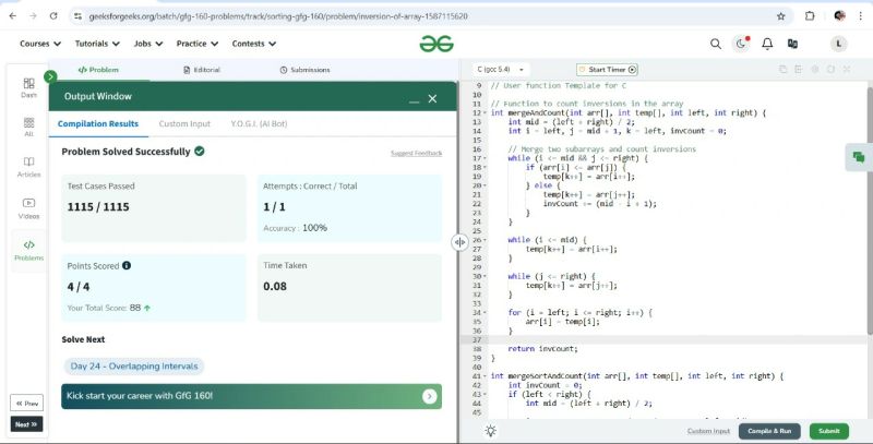 Lavanya Kanderi on LinkedIn: #codingjourney #c #problemsolving # ... Lavanya Kanderi on LinkedIn: #codingjourney #c #problemsolving # ...