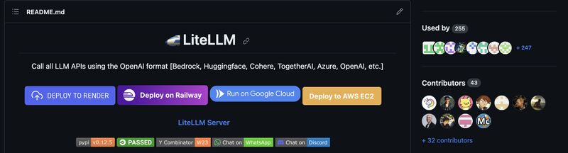 Ishaan Jaffer on LinkedIn: LiteLLM v0.12.5 🌴 Now you can deploy LiteLLM ... Ishaan Jaffer on LinkedIn: LiteLLM v0.12.5 🌴 Now you can deploy LiteLLM ...