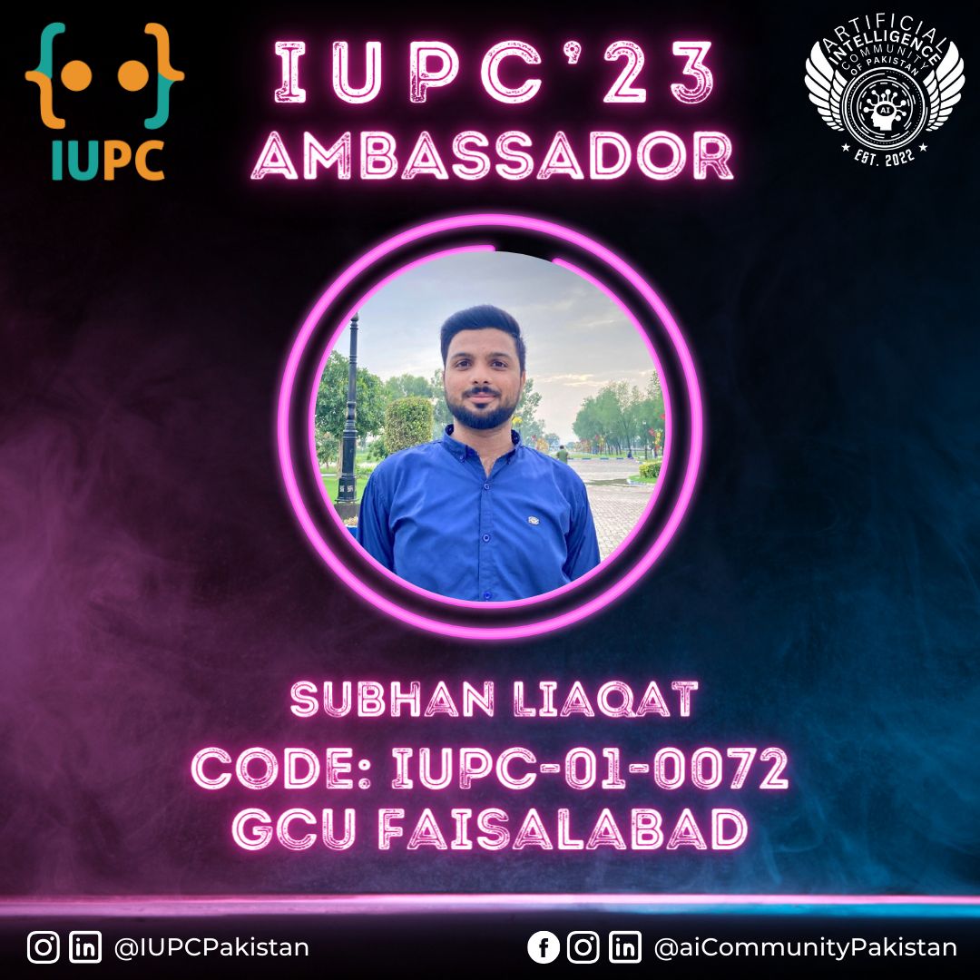 Subhan Liaqat on LinkedIn: #codingcompetition #ambassador #discountcode ... Subhan Liaqat on LinkedIn: #codingcompetition #ambassador #discountcode ...