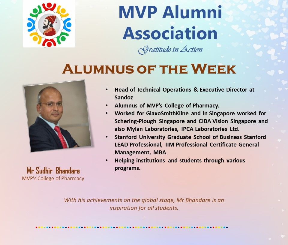 MVP Alumni Association on LinkedIn: #sandoz #sudhirbhandare #cop #mvp # ... MVP Alumni Association on LinkedIn: #sandoz #sudhirbhandare #cop #mvp # ...