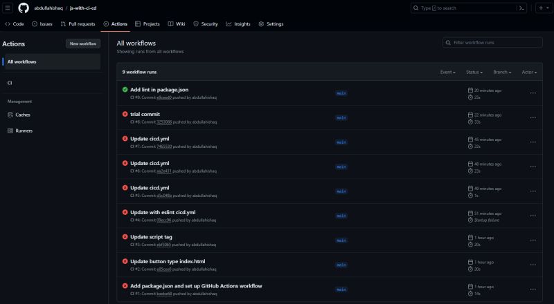 Abdullah Ishaq on LinkedIn: #cicd #devops #git #githubactions #automation Abdullah Ishaq on LinkedIn: #cicd #devops #git #githubactions #automation