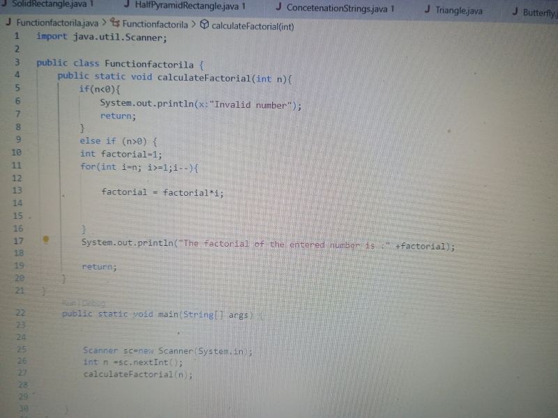 Aditya pundir on LinkedIn: Finding a factorial using Java programming Aditya pundir on LinkedIn: Finding a factorial using Java programming