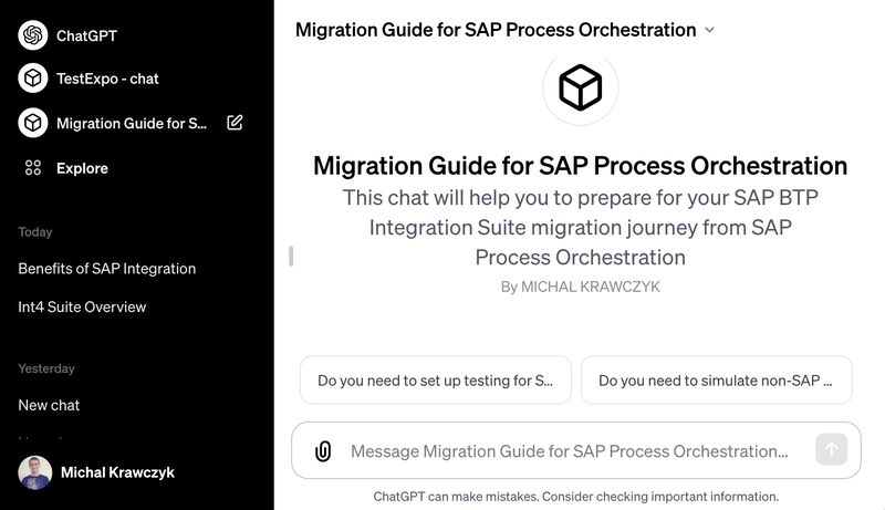 Michal Krawczyk 🚀 on LinkedIn: #sap #sapcommunity #chatgpt Michal Krawczyk 🚀 on LinkedIn: #sap #sapcommunity #chatgpt
