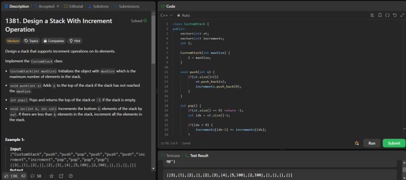 Sakshi Kumari on LinkedIn: #day187 #codingchallenge #leetcode #dsa #c # ... Sakshi Kumari on LinkedIn: #day187 #codingchallenge #leetcode #dsa #c # ...