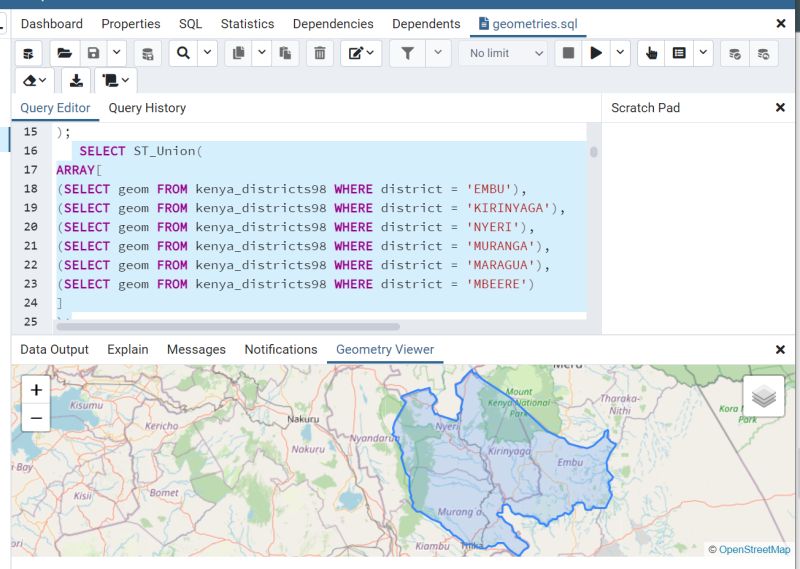 How PostGIS boosts spatial data analysis | Mercy Maragwa posted on the ... How PostGIS boosts spatial data analysis | Mercy Maragwa posted on the ...