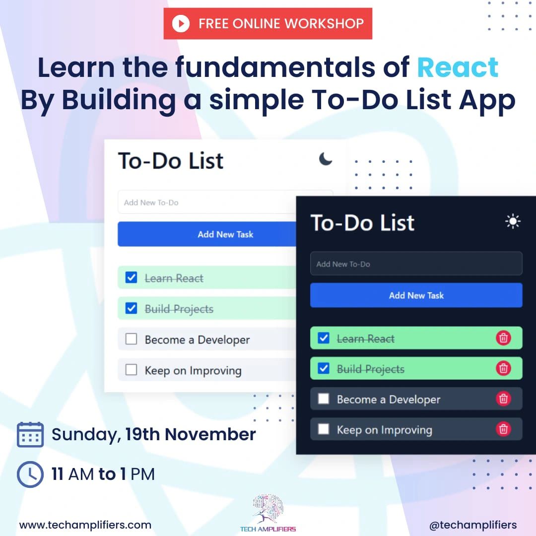 Tech Amplifiers on LinkedIn: #reactjs #reactjsdeveloper #reactwebinar # ... Tech Amplifiers on LinkedIn: #reactjs #reactjsdeveloper #reactwebinar # ...