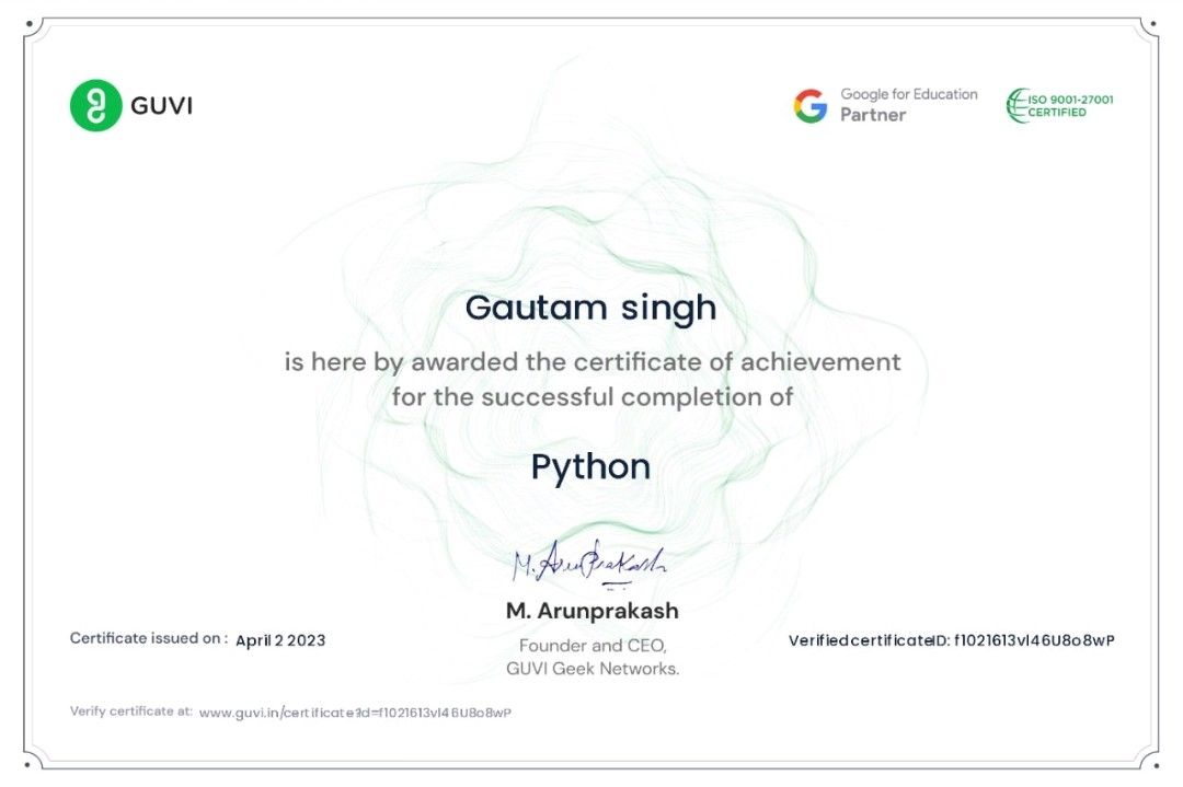Gautam singh on LinkedIn: #learning #programming #python # ... Gautam singh on LinkedIn: #learning #programming #python # ...