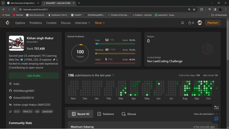 Kishan Singh Thakur on LinkedIn: 🚀 Exciting Milestone Achieved: 100 ... Kishan Singh Thakur on LinkedIn: 🚀 Exciting Milestone Achieved: 100 ...