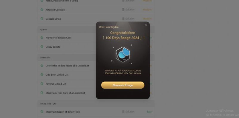 HARISH JAGDALE on LinkedIn: #leetcode #100daysofcode #techlife # ... HARISH JAGDALE on LinkedIn: #leetcode #100daysofcode #techlife # ...