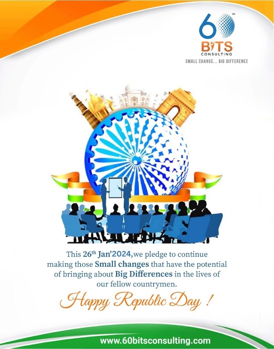 60Bits Consulting on LinkedIn: #60bitsconsulting #republicday #change 60Bits Consulting on LinkedIn: #60bitsconsulting #republicday #change