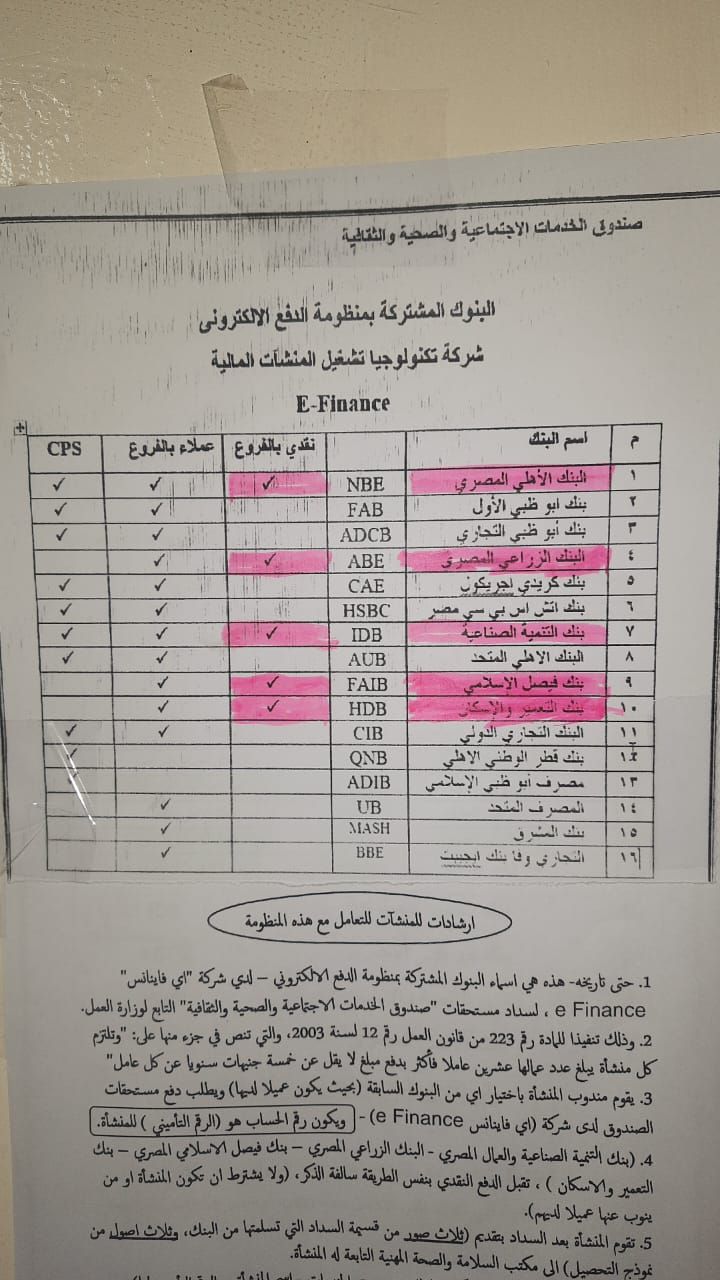 صندوق الخدمات الاجتماعية والصحية والثقافية o أقرت المادة 223 من قانون ... صندوق الخدمات الاجتماعية والصحية والثقافية o أقرت المادة 223 من قانون ...