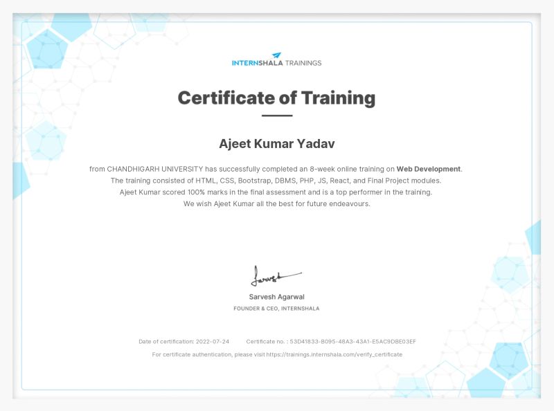 AJEET YADAV on LinkedIn: #webdevelopment #codinglife AJEET YADAV on LinkedIn: #webdevelopment #codinglife