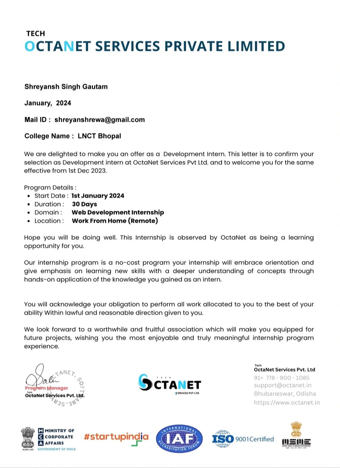 Shreyansh Singh Gautam on LinkedIn: #intern #internship #webdevelopment ... Shreyansh Singh Gautam on LinkedIn: #intern #internship #webdevelopment ...