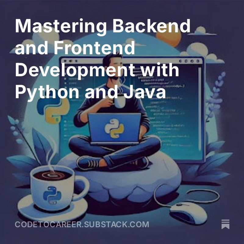 Money & Career Growth on LinkedIn: #fullstackdevelopment #python #java ... Money & Career Growth on LinkedIn: #fullstackdevelopment #python #java ...
