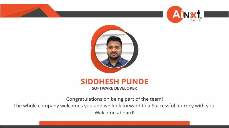 AI NXT Technovations Private Limited on LinkedIn: Siddhesh Punde has ... AI NXT Technovations Private Limited on LinkedIn: Siddhesh Punde has ...